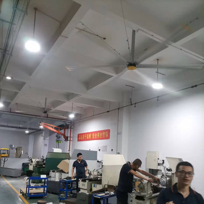 junyi Hvls فن سقف صنعتی خنک کننده تهویه خنک کننده با موتور Pmsm